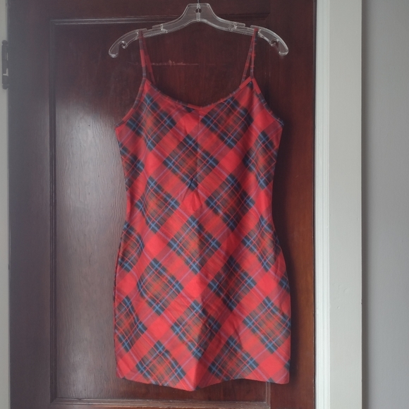 Arizona Jean Company | Dresses | Arizona Red And Blue Mini Dress | Poshmark
